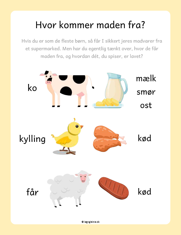 made up data | Leg og Lektie